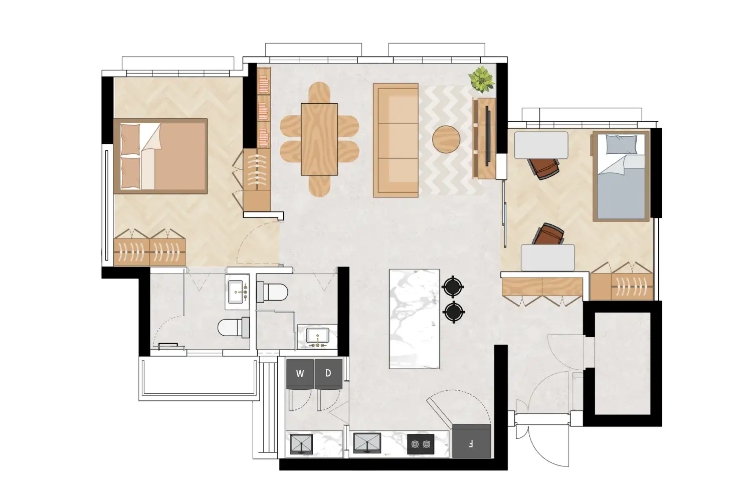 Ultimate Floor Planning Tool in PowerPoint